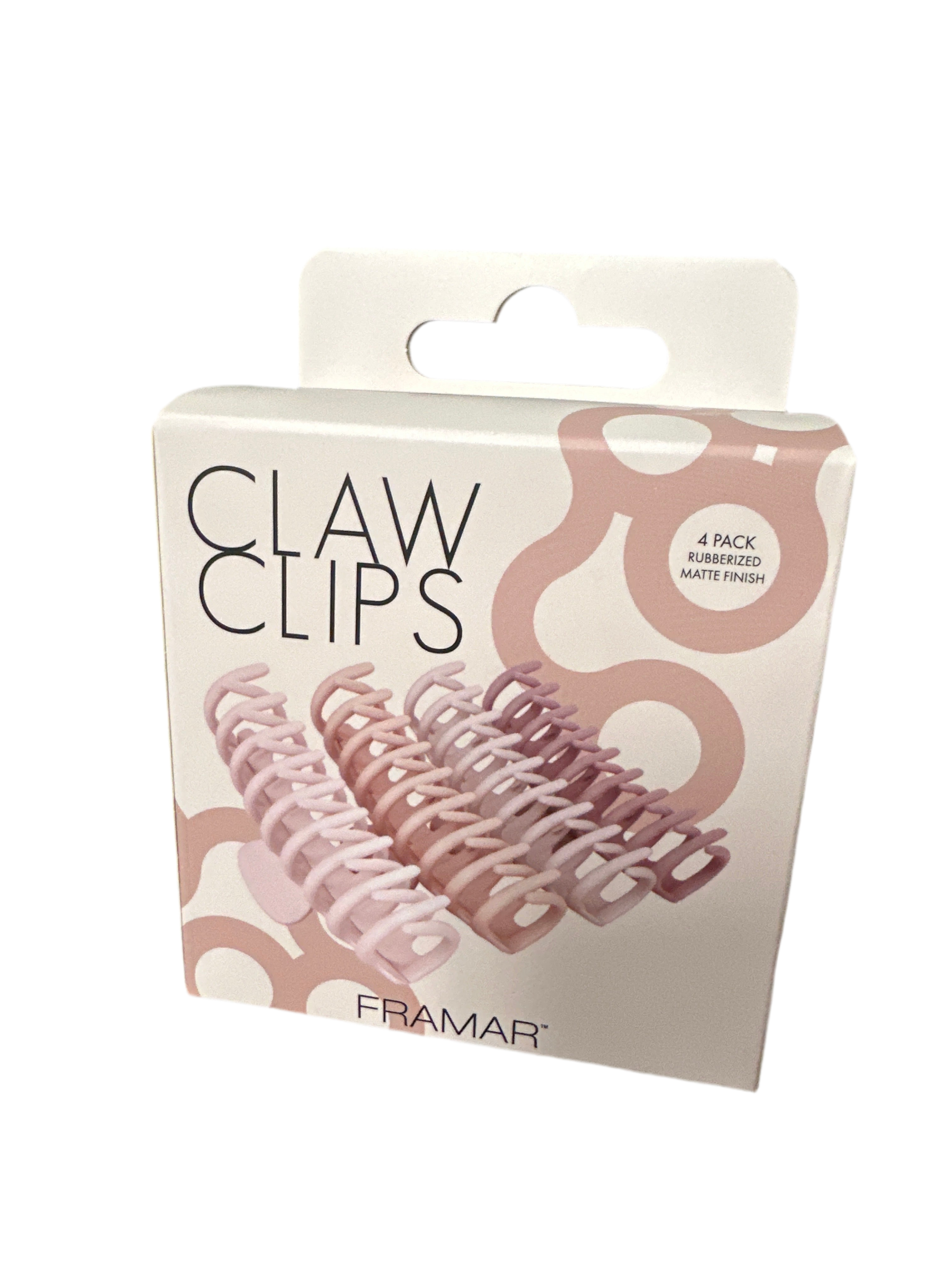 Framar Claw Clips 4 Pack – Simplicity - Professional Hair & Body Care